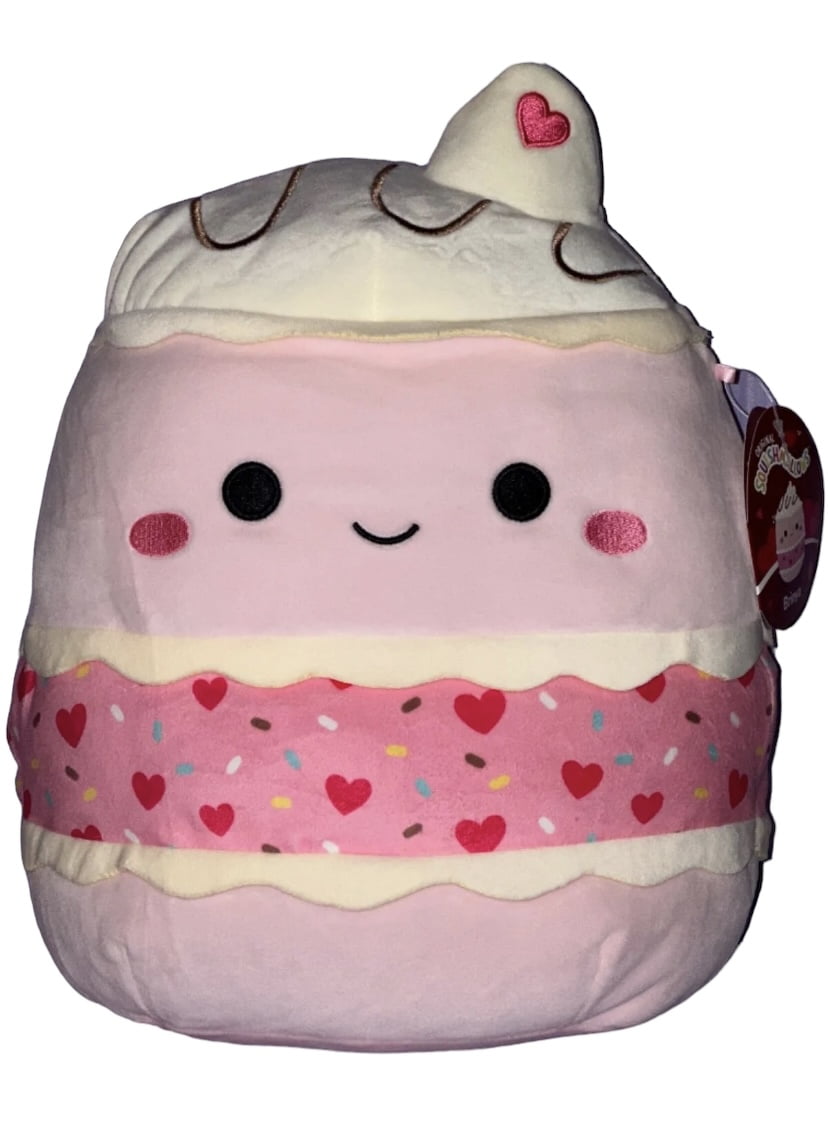 Squishmallow Brinya the Vanilla Cake 12” Valentines Day - Walmart.com