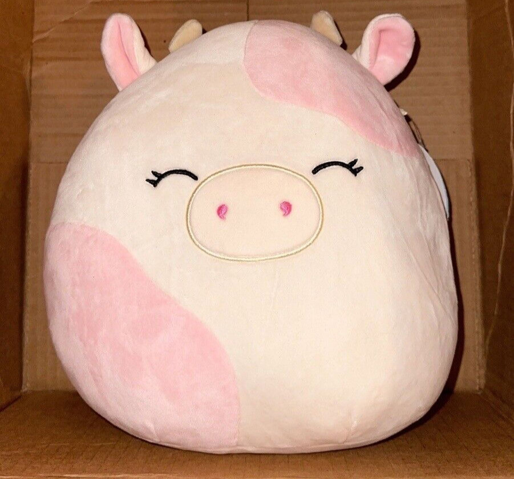 Squishmallow Caedyn the Cow 10" Pink Pastel PLUSH - Walmart.com