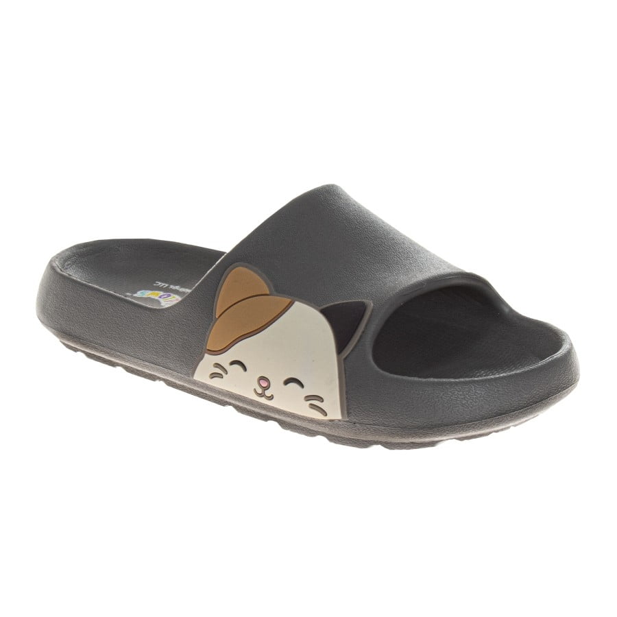 Squishmallow Cameron the Cat Dual Sizes Girls' Slides. (Little Kids/Big ...