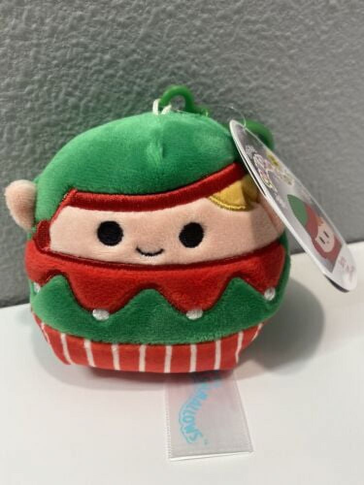 Squishmallow Official Kellytoy Christmas Plush (Bartie the Elf, 3.5 ...