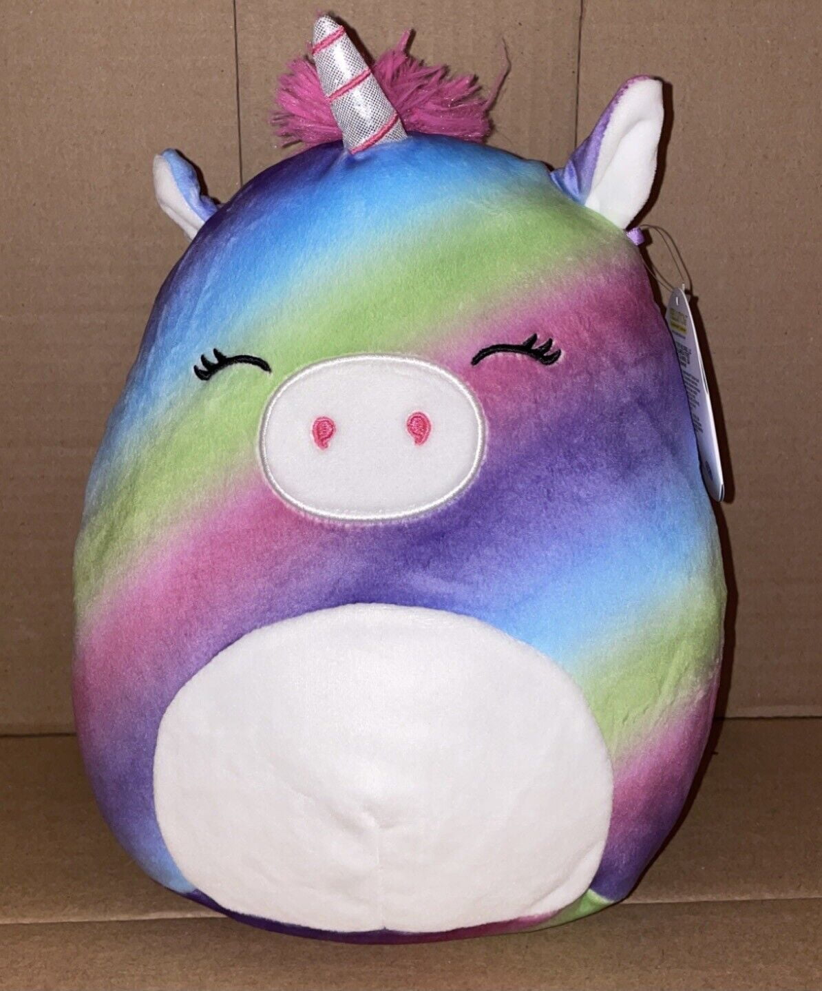 Squishmallow Clarissa 10" RAINBOW UNICORN - Walmart.com