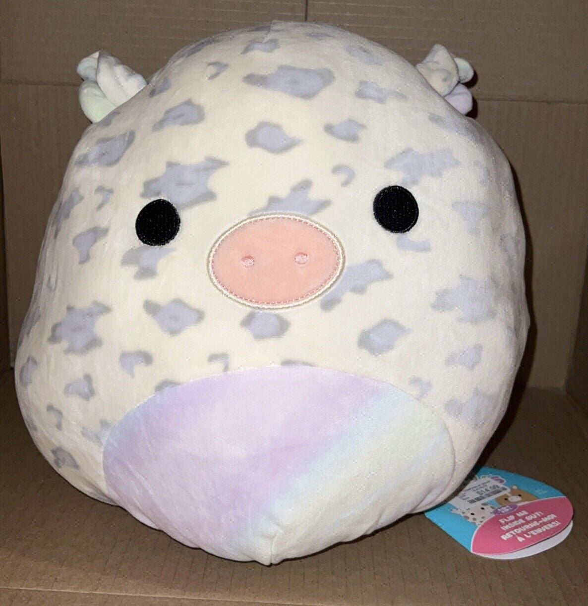 Squishmallow Flip A Mallows 12" NIA THE SPOTTED PIG and PHILIP THE ...