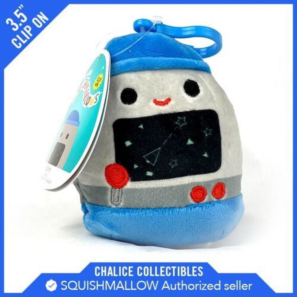 Squishmallow Kellytoy Plush Adin the Video Game Clip On Keychain 3.5 ...