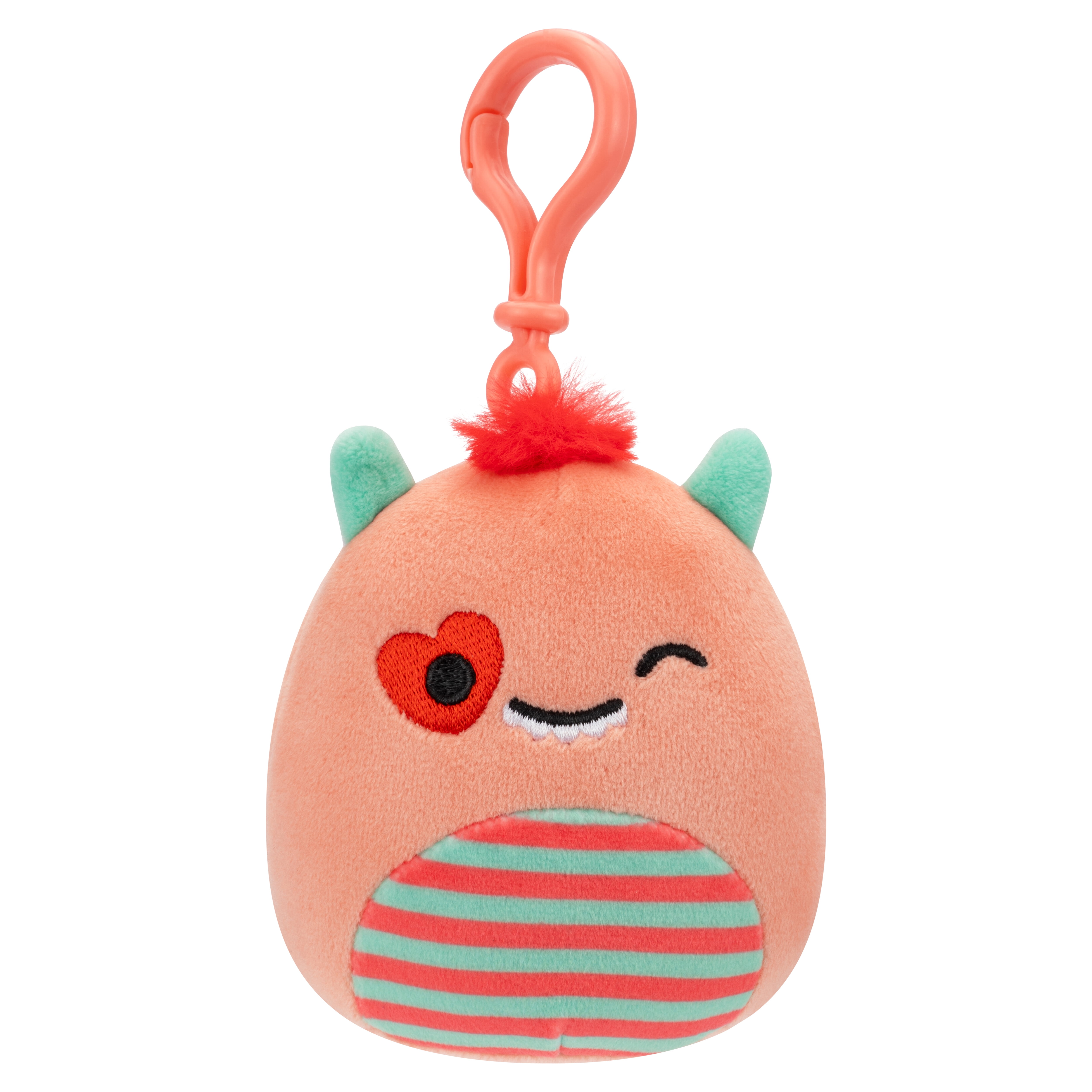 Squishmallow Kellytoy Plush Clip On 3.5" Willett the Monster - Walmart ...