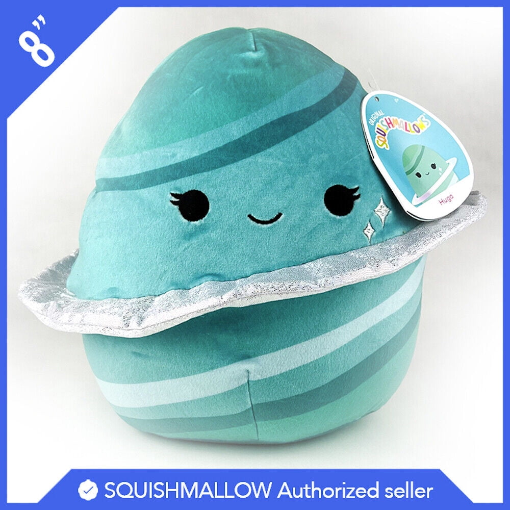 Squishmallow Kellytoy Plush Hugo The Teal Blue Planet Space Squad 8 ...