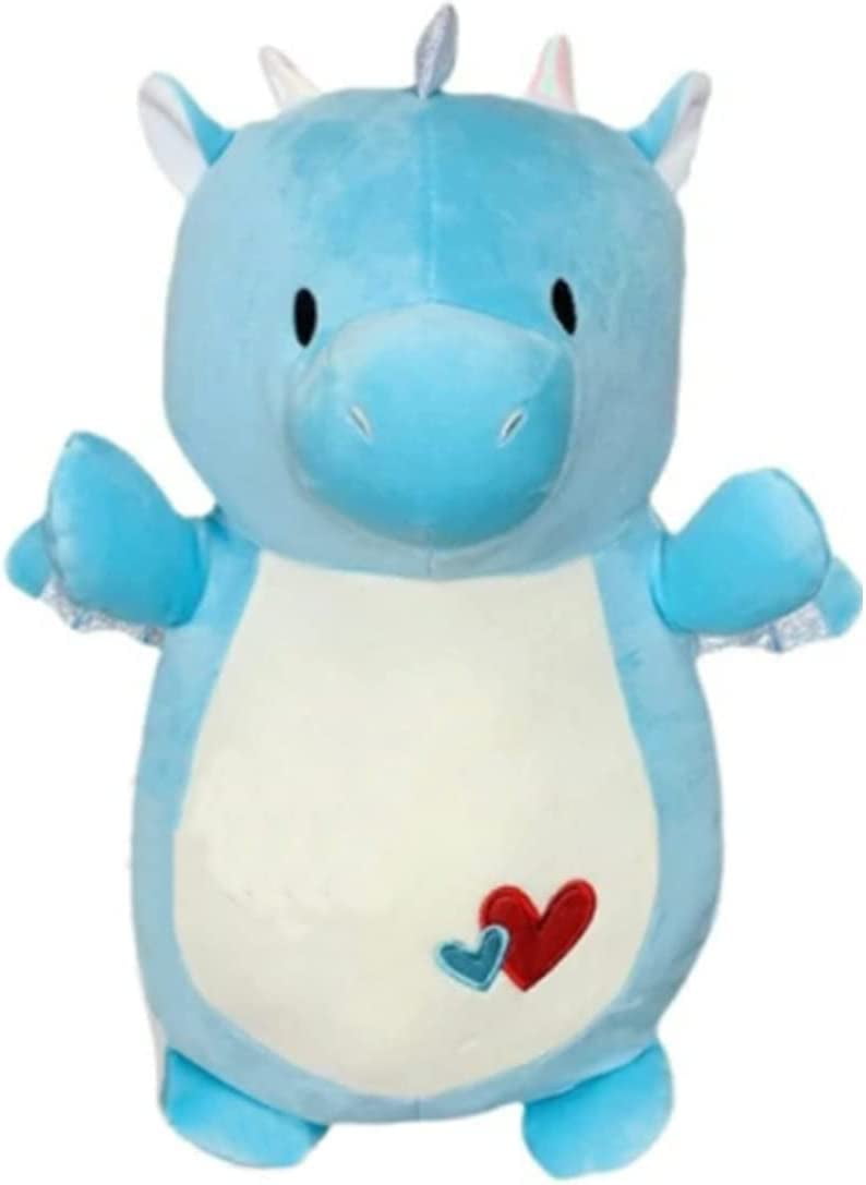 Squishmallow (Miles Blue Dragon 14 Inch) Hug Mees Collectible Squishy ...