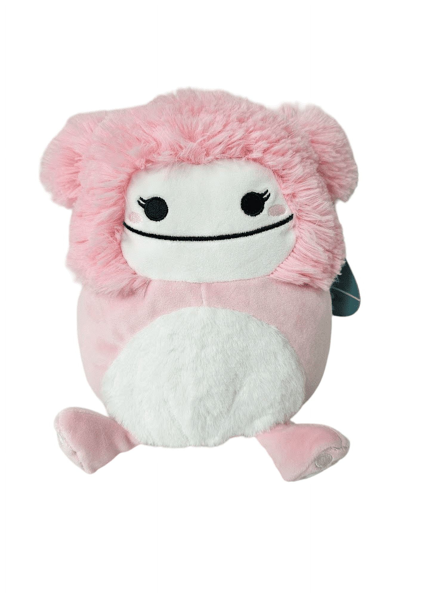 Squishmallow Official Kellyto 8 Inch Brina the Pink Bigfoot Fuzzy Belly ...