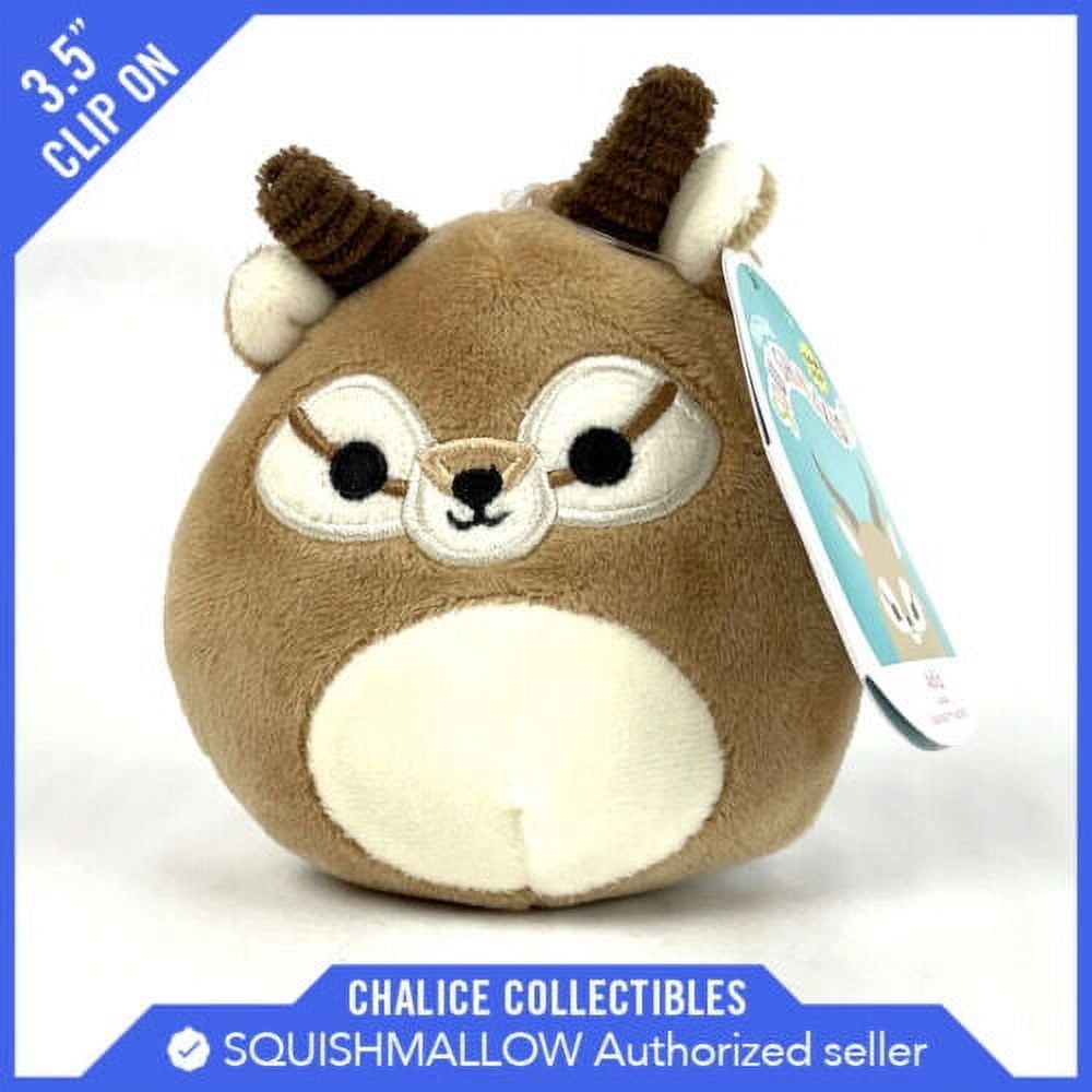 Squishmallow Official Kellytoy Plush Adila the Antelope 3.5" - Walmart.com