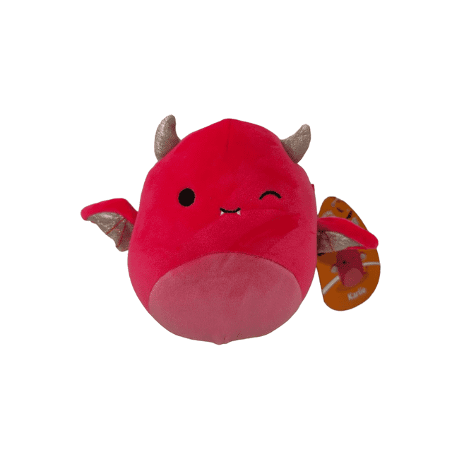 Squishmallow Official Kellytoys 5 Inch Karlie the Red Devil Bat Halloween Edition Ultimate Soft ...