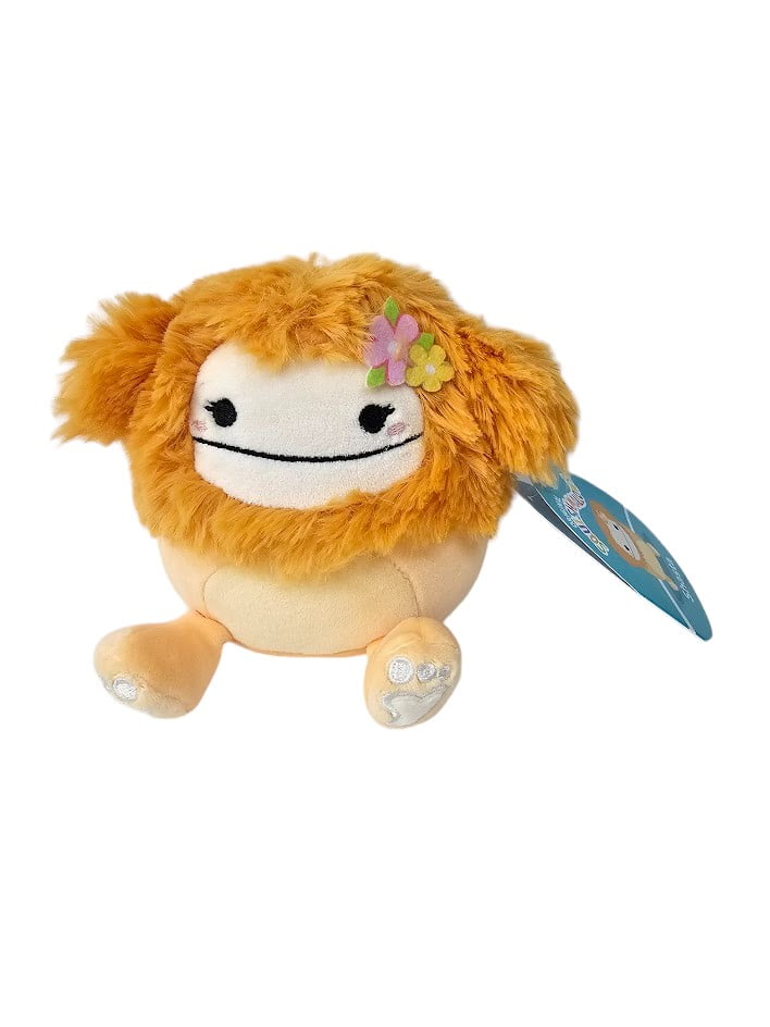 Squishmallow Official Kellytoys 5 Inch Shasta the Orange Bigfoot with ...