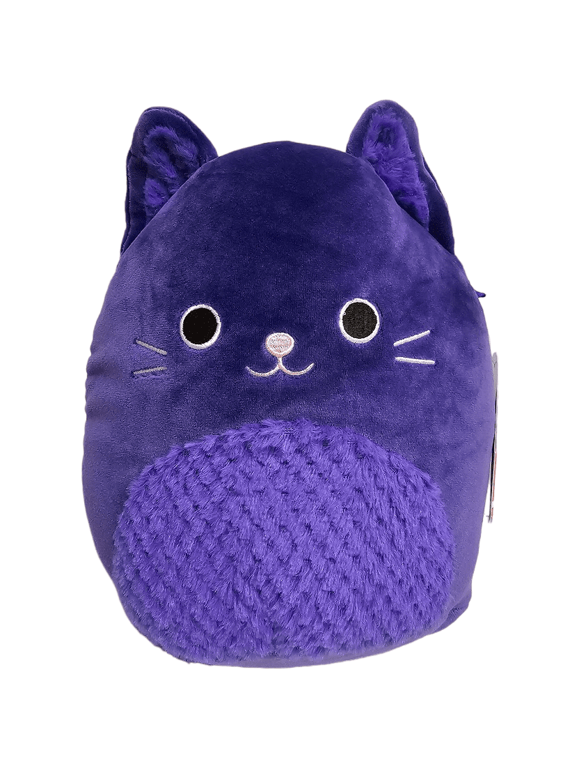 Squishmallow Official Kellytoys 8 Inch Zazzie the Purple Cat Ultimate ...