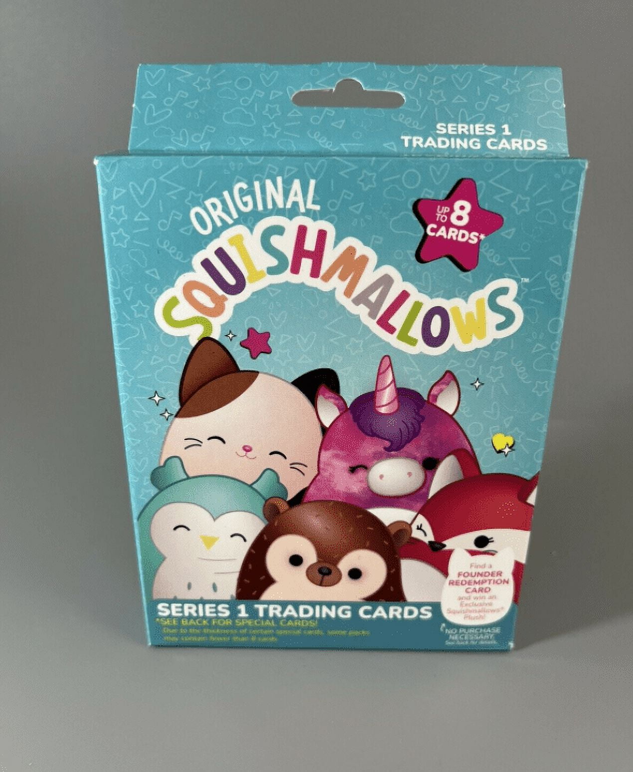 Squishmallow Official Kellytoy Series 1 Trading Cards (Pack of 3 ...