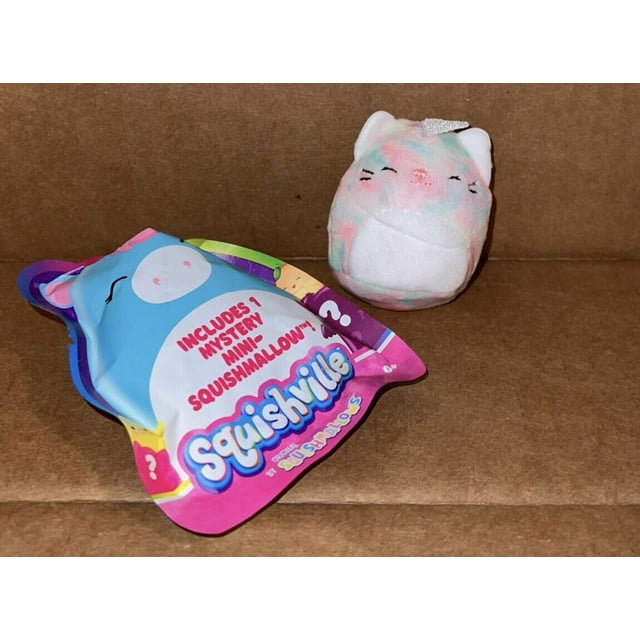 Squishmallow Squishville MINI CATICORN PLUSH NEW OPENED PACKAGE ...