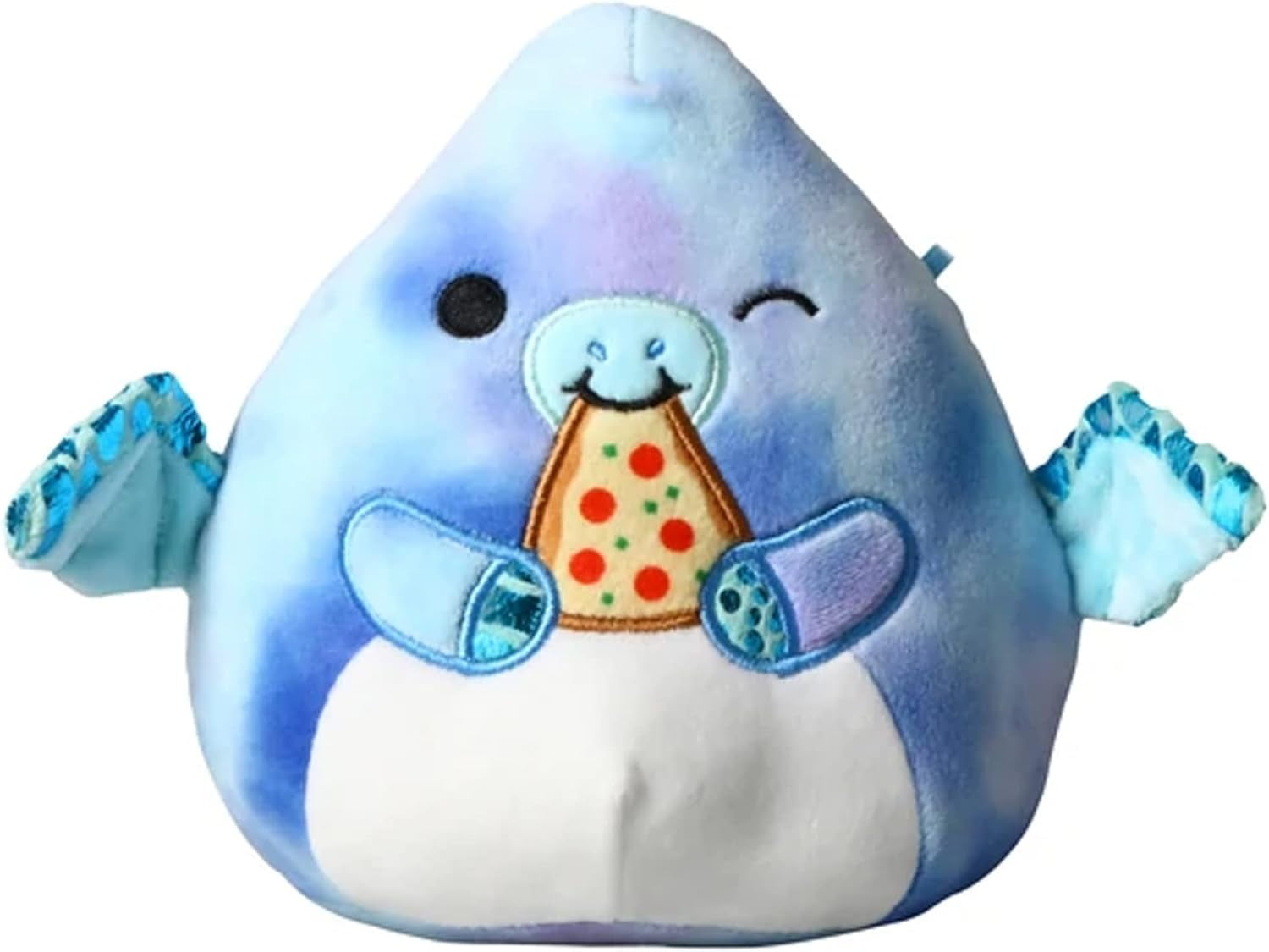 Squishmallow Talib Blue Pterodactyl with Pizza 5 Inch - Walmart.com