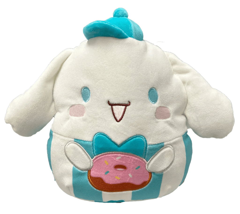 Squishmallow 8 in. Cinnamoroll Hello Kitty with Doughnut - Super Soft ...