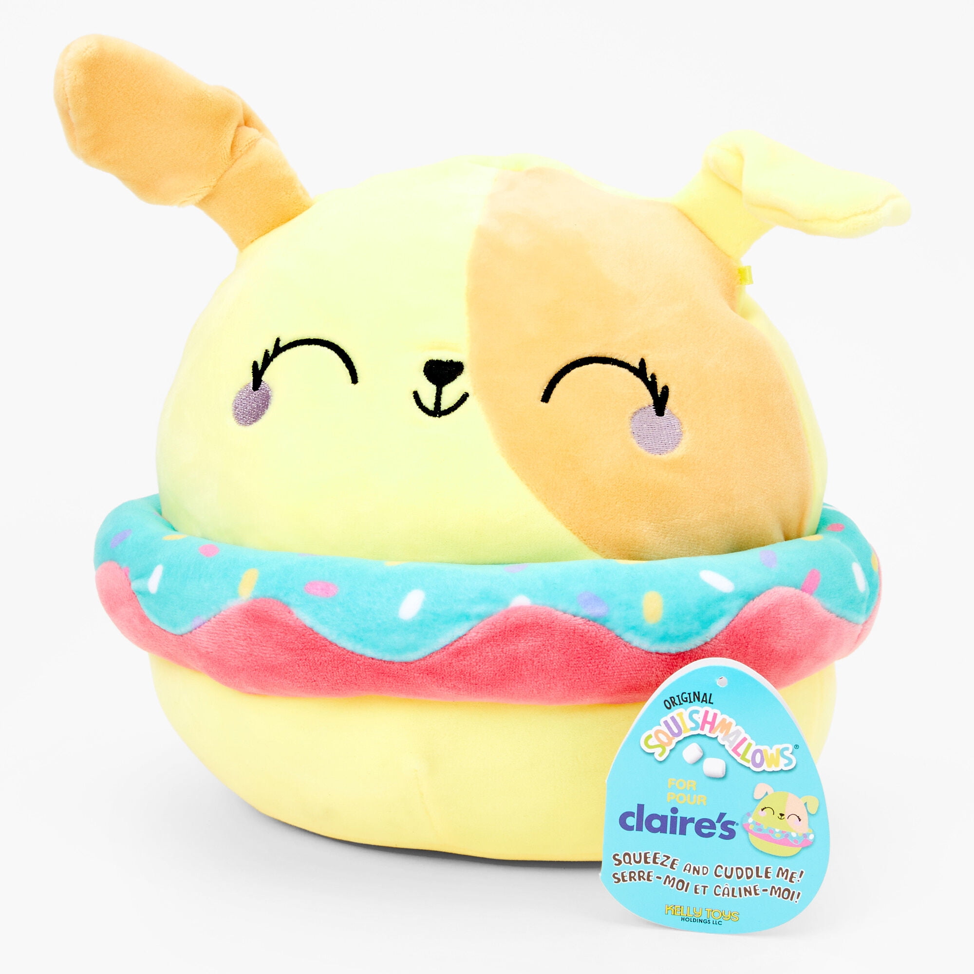 Squishmallow Yesenia Pool Party Dog 8" Stuffed Plush - Walmart.com