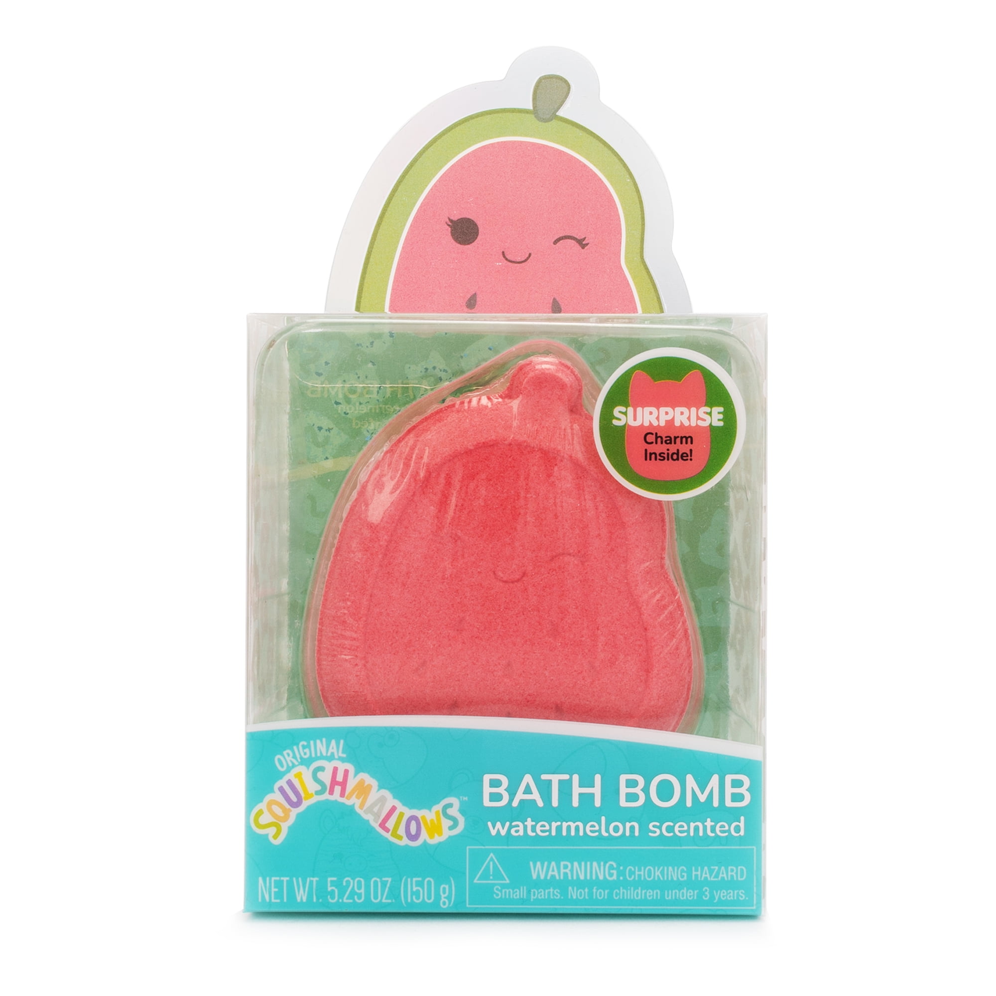 Squishmallow red Bath Bomb, watermelon - Walmart.com