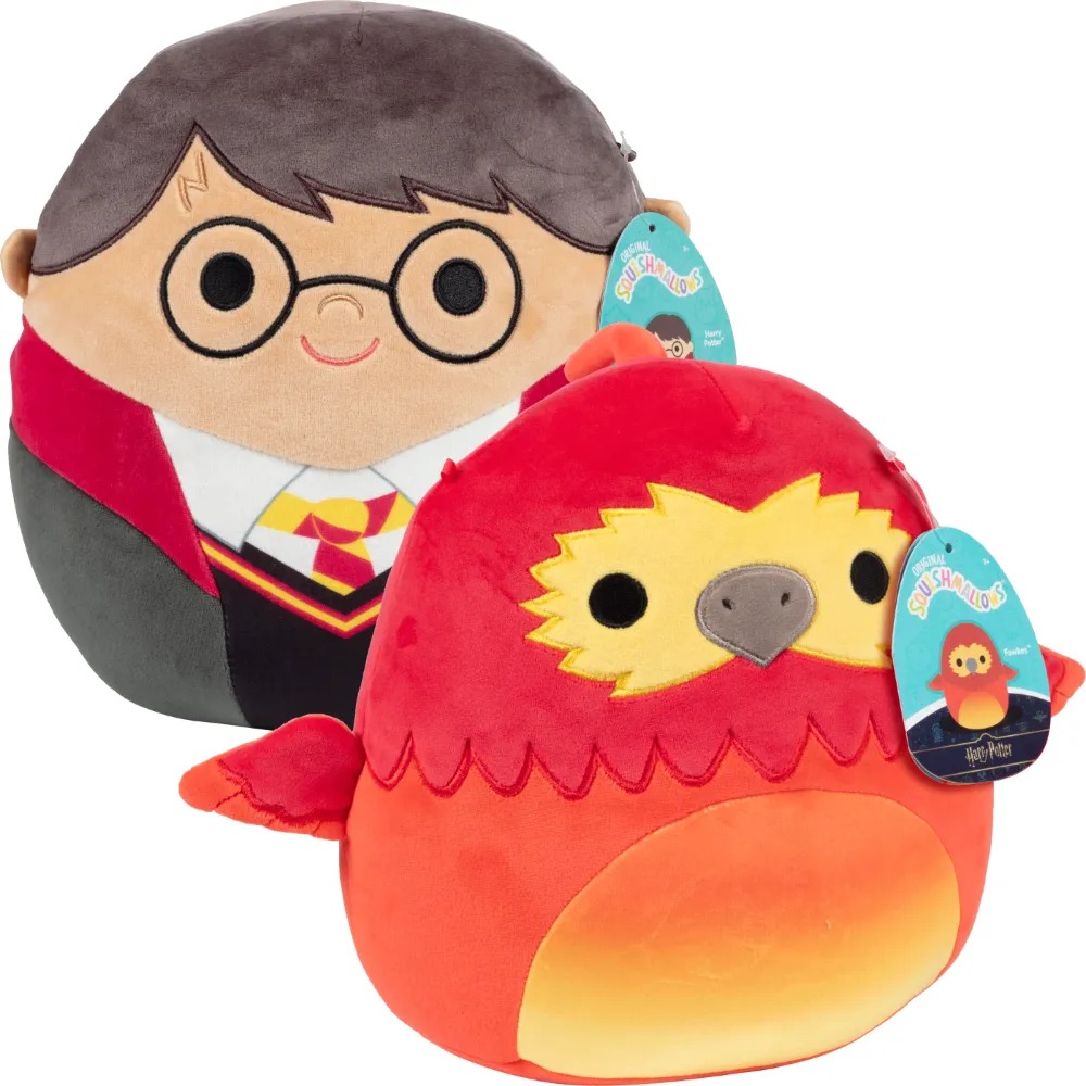 Squishmallows 10" Harry Potter Collection 2 Pack - Featuring Harry ...