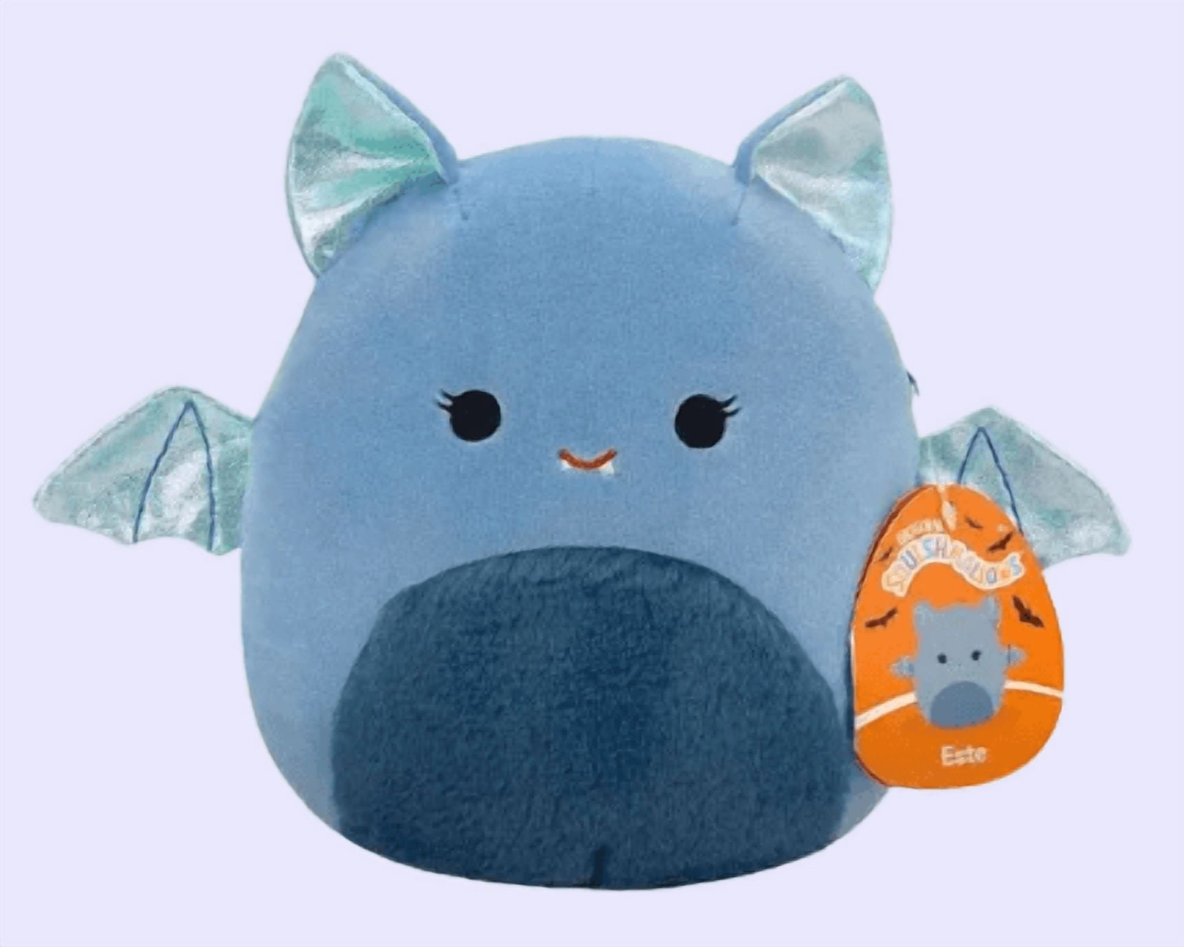 Squishmallows 10-Inch Este the Muted Blue Bat - Ultra Soft Collectible ...