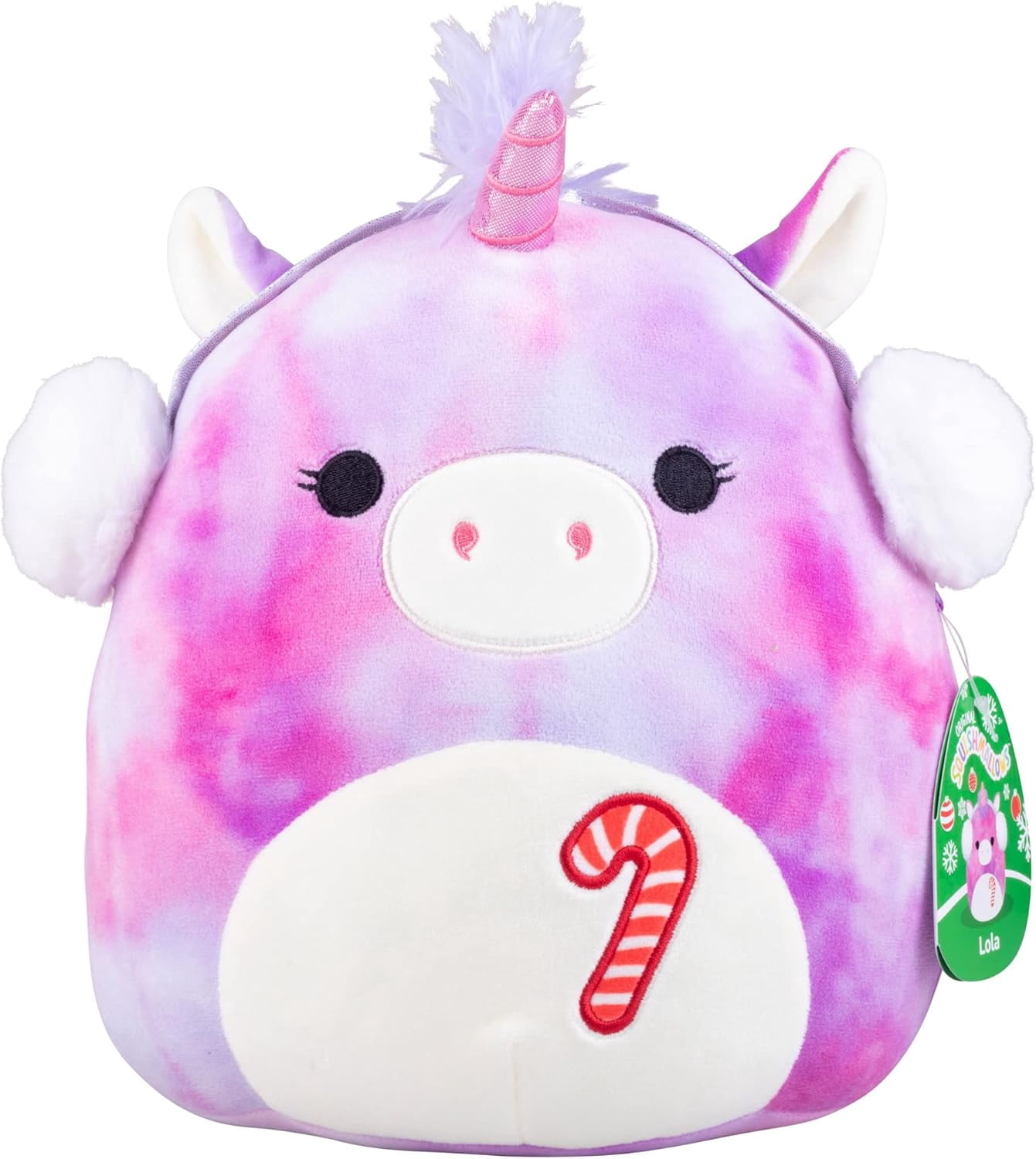 "Kellytoy Squishmallows 10"" Lola The Unicorn Plush - Soft, Squeezable ...