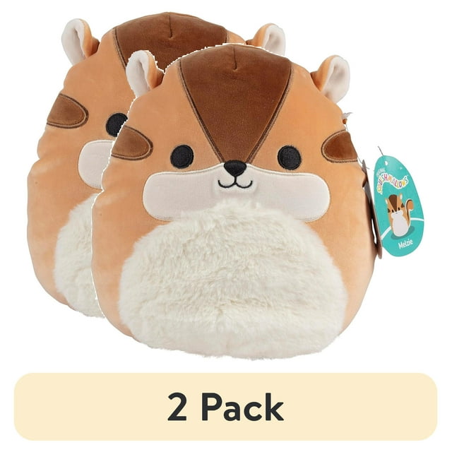 (2 pack) Squishmallows Original 10-Inch Melzie The Chipmunk - Official ...