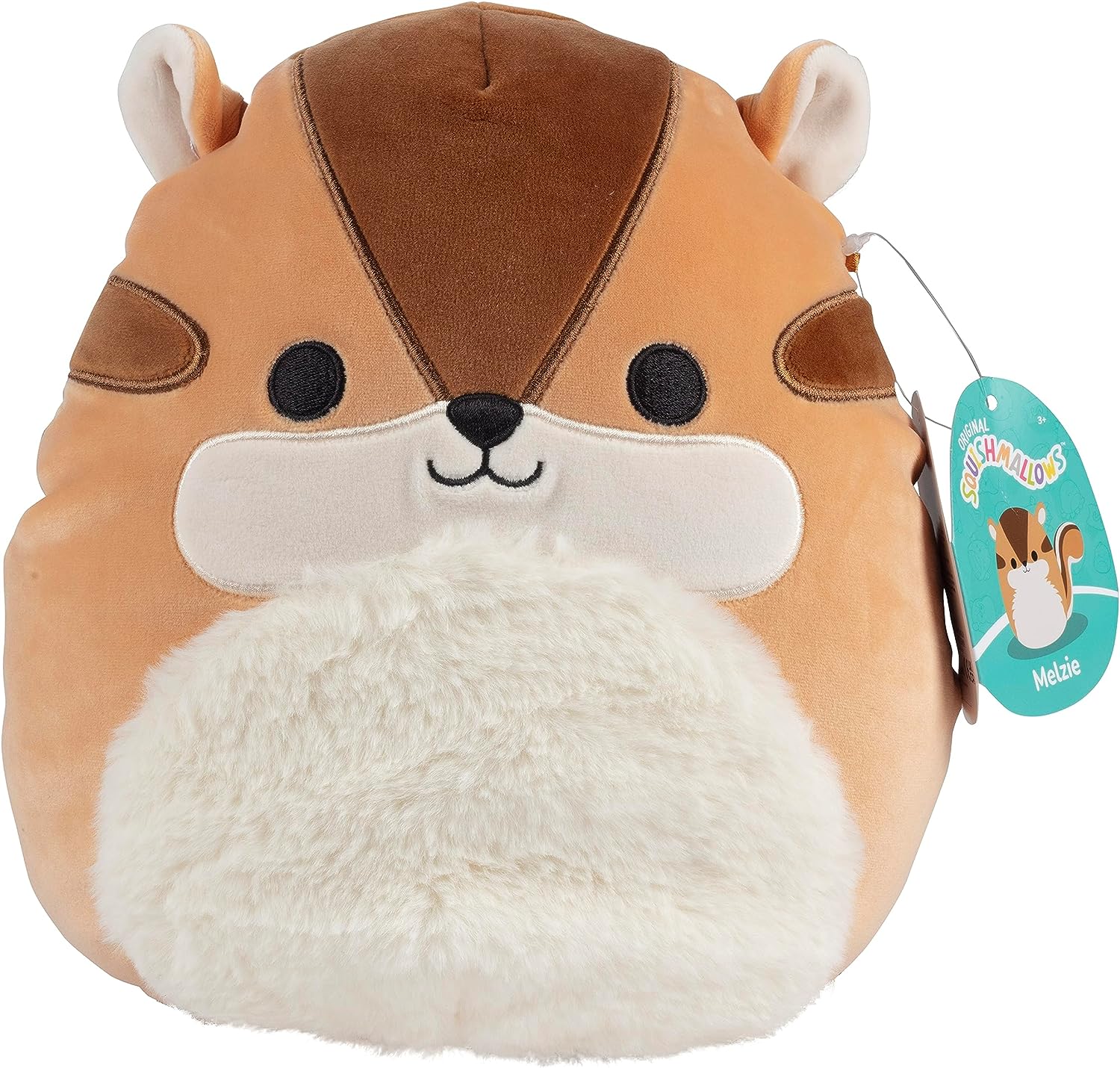 Squishmallows Official Plush 10 inch Angie the Brown Celebration Dog Child's Ultra Soft Plush ...