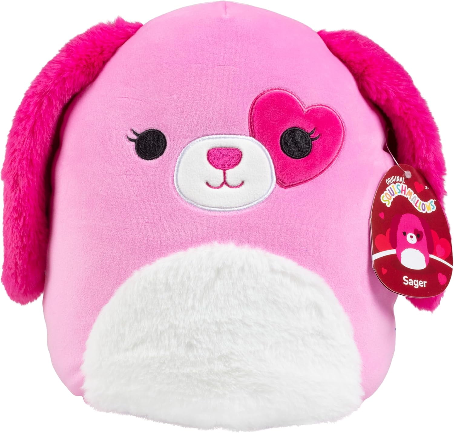 "Kellytoy Squishmallows 10"" Sager The Dog Plush - Cute Pet - Soft ...