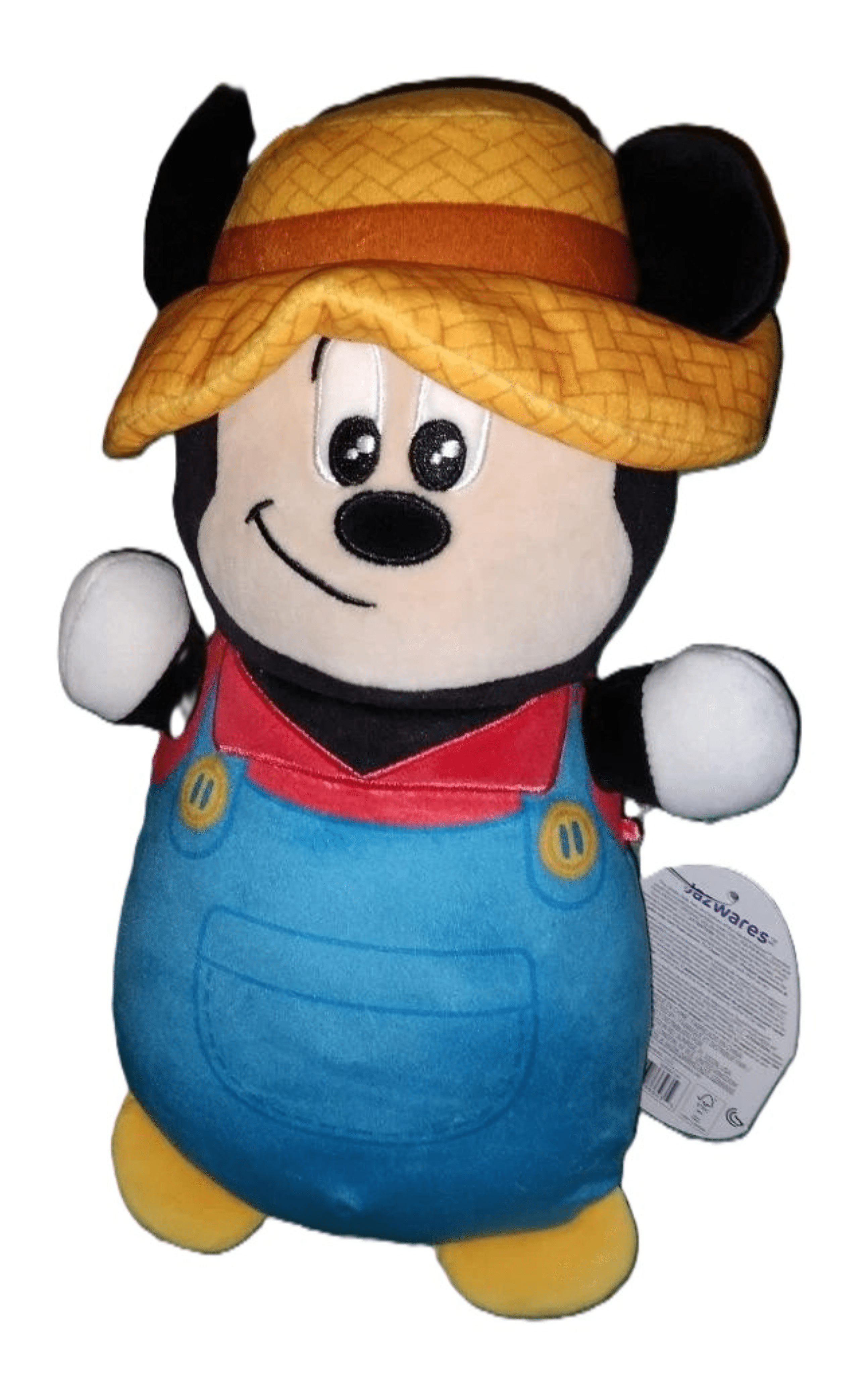 Squishmallows 10 inch Farmer Mickey Mouse Hugmees - Walmart.com