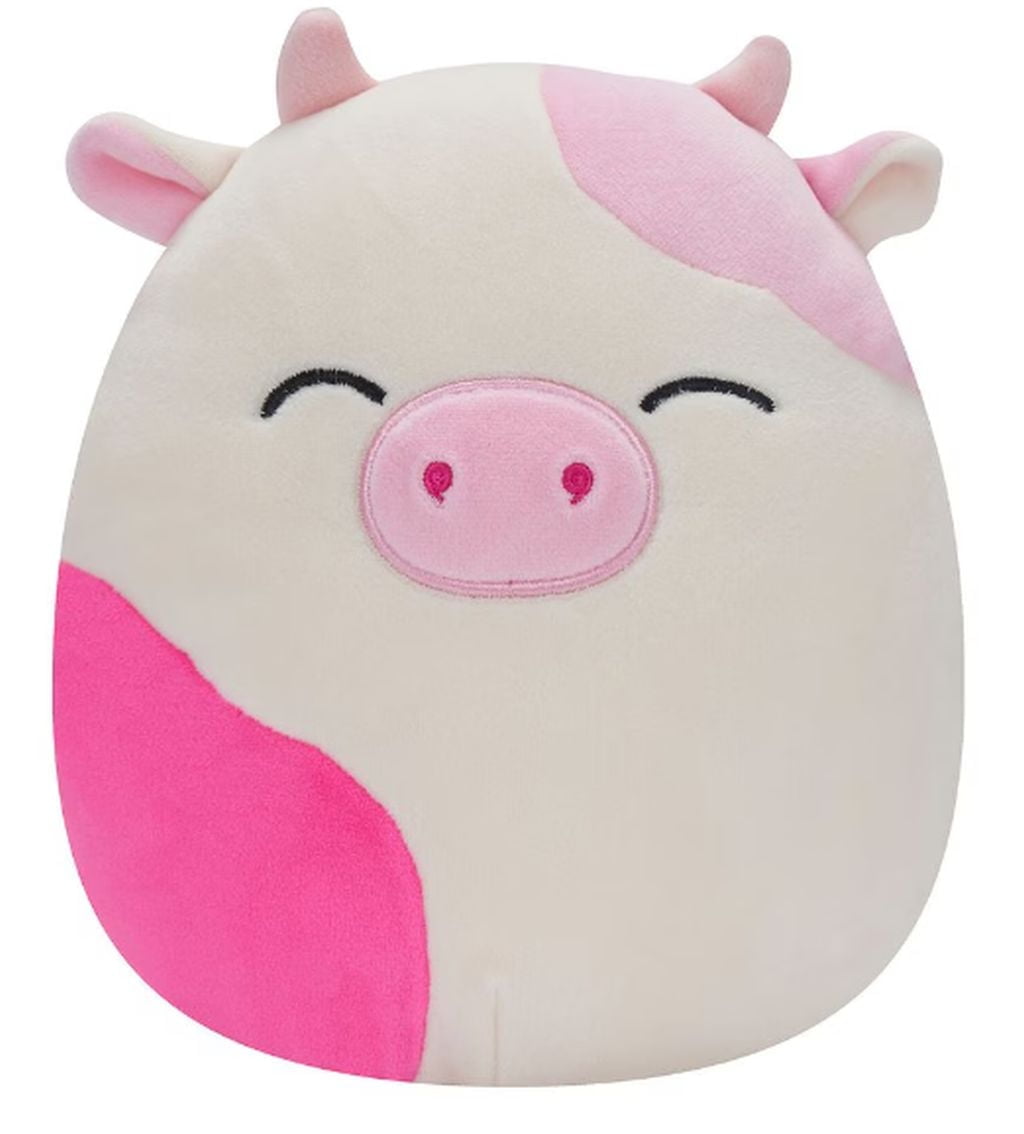 Squishmallows 11" Caedyn the Spotted Pink Cow Plush Stuffed Animal Toy ...
