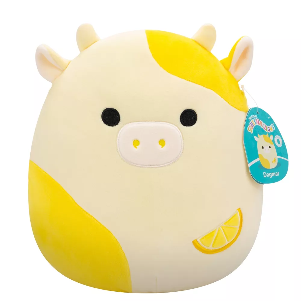 Squishmallows 11'' Dagmar the Lemon Cow Plush Toy - Walmart.com