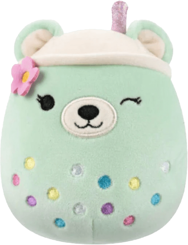 Squishmallows 12" Easter Mae the Boba Bear – Soft & Huggable Plush Toy ...