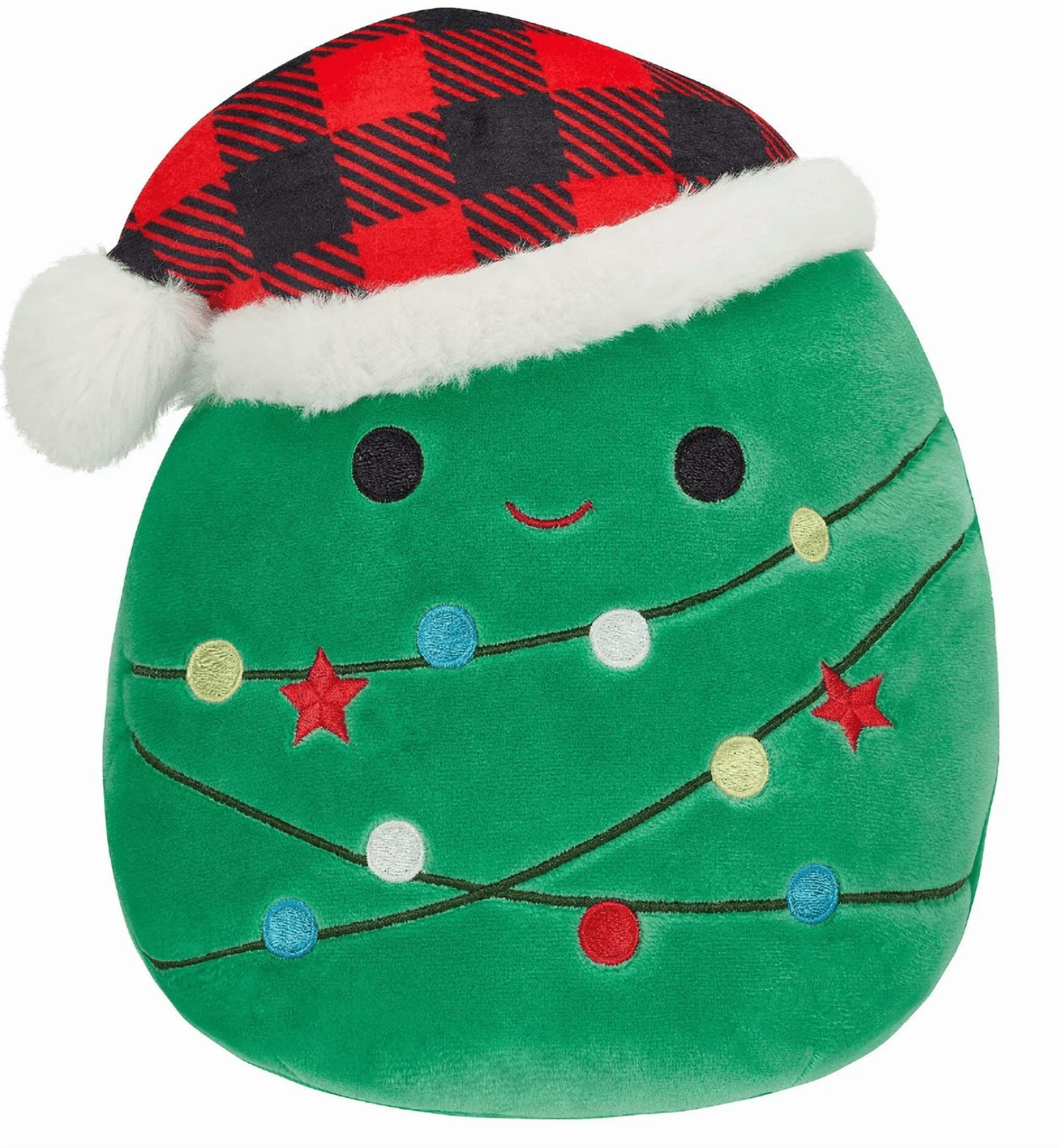 Squishmallows 12" Leama the Christmas Tree with Eyelashes & String ...