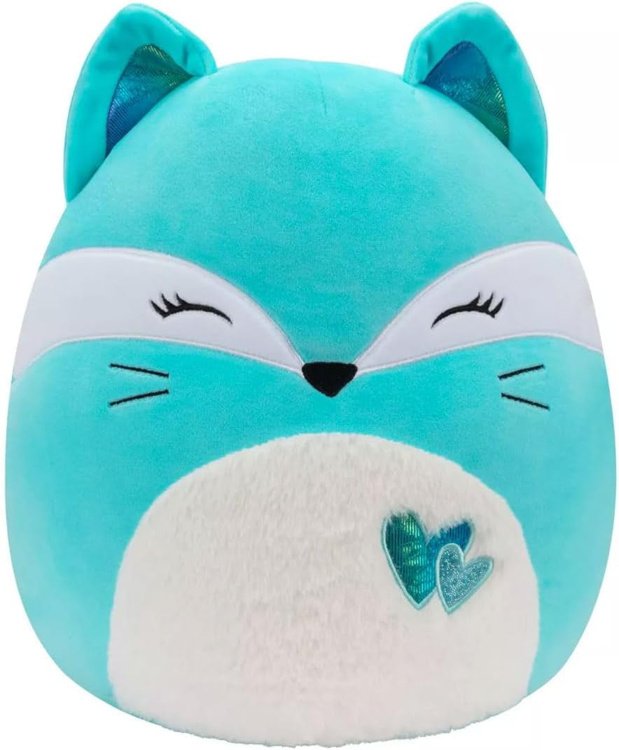 Squishmallows 12"" Valentines Pania The Fox, Medium - Walmart.com