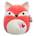 Squishmallows 12 inch Fifi Pink Fox with Heart - Child's Ultra Soft ...