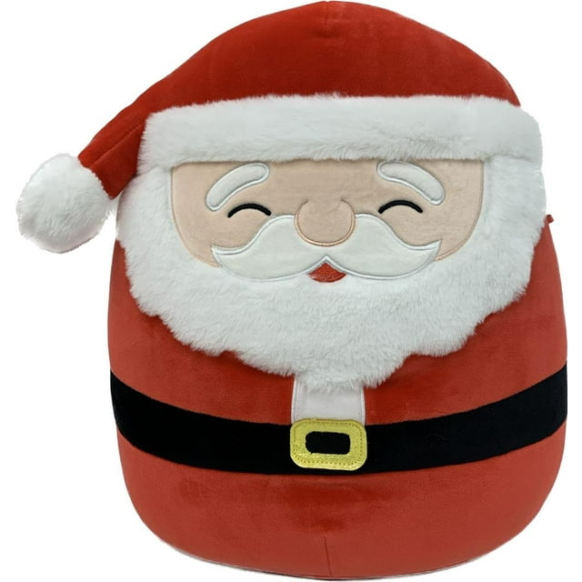 Squishmallows 12-inch Santa Claus Plush Toy, Ultra Soft, Holiday ...