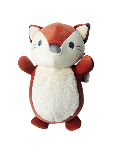 Squishmallows 14 Inch James the Brown Fox Hugmees Plush Stuffed Toy ...