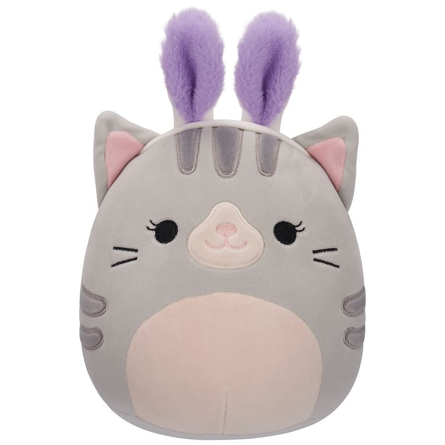 Squishmallows 14 Inch Tally - Tabby Cat with Bunny Ears - Walmart.com