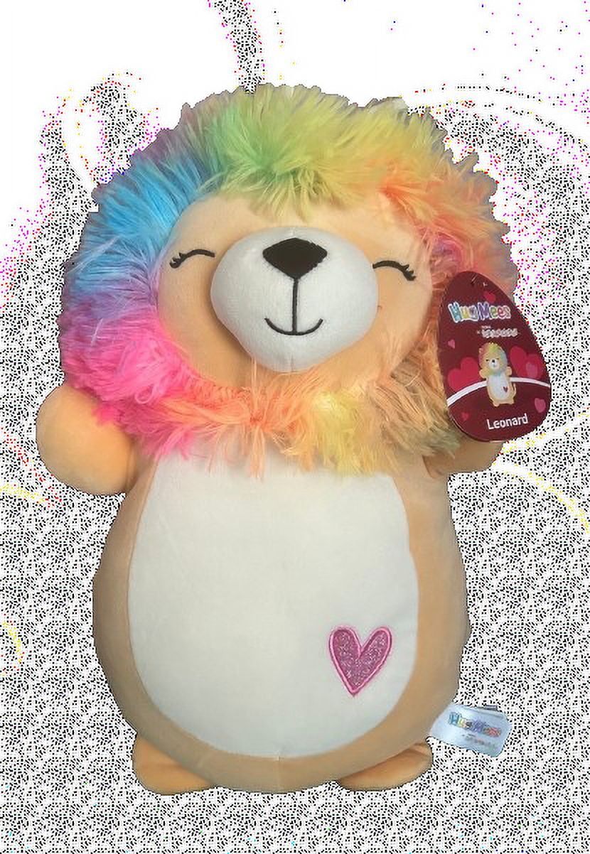 Squishmallows 14” Leonard the Lion HugMees Valentines 2024 Plush Toy - Walmart.com