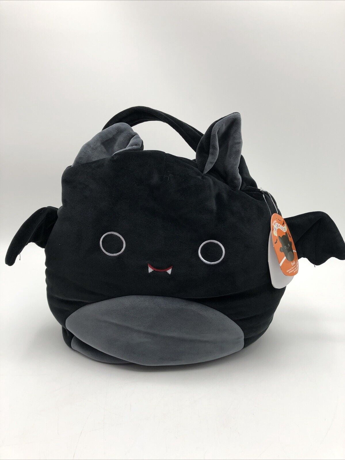 Squishmallows 16” Plush Treat Pail, Emily the Bat, Limited Edition ...