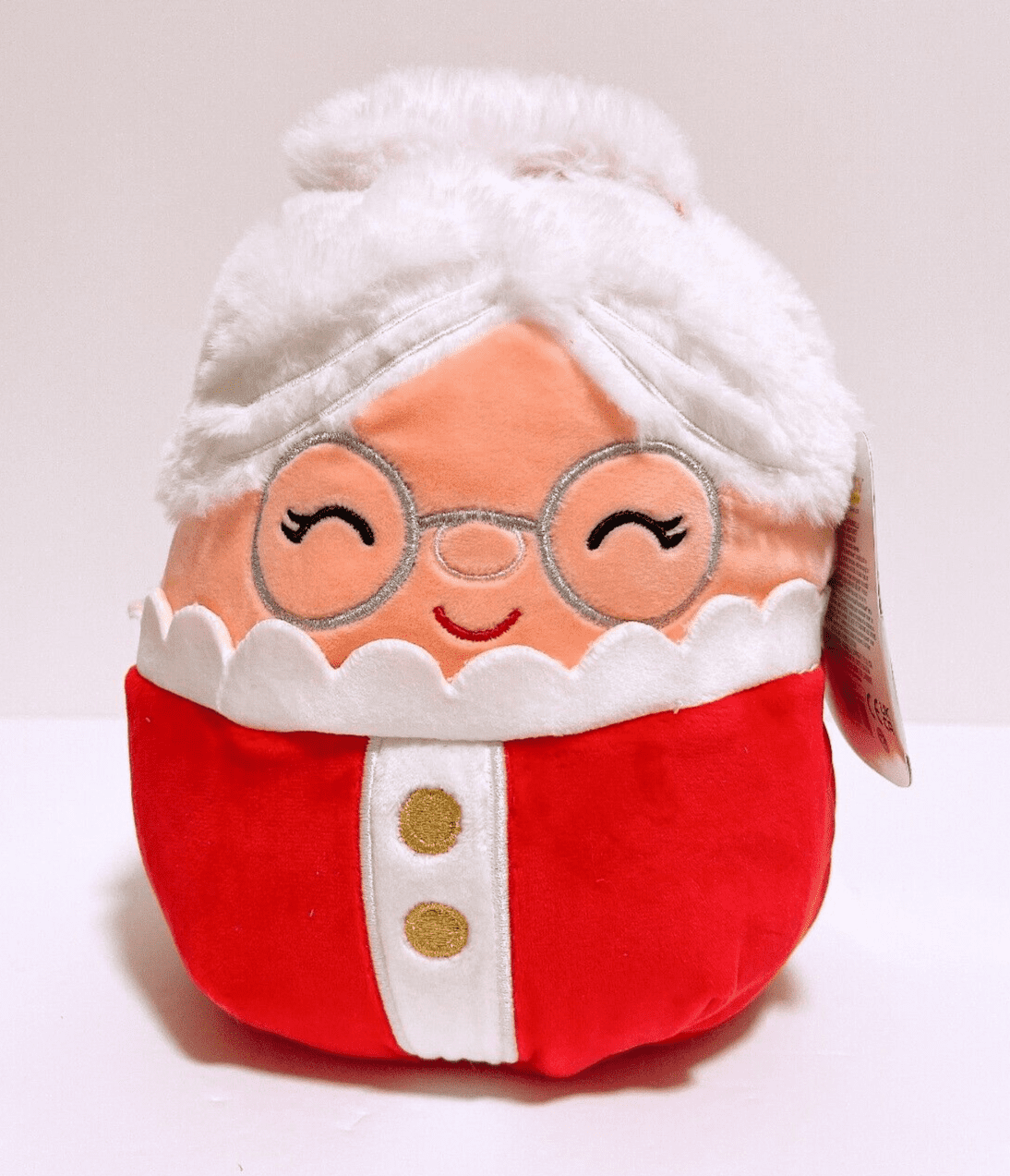Squishmallows 2021 Christmas Squad D 8" Nicolette Ms Santa Xmas Plush ...