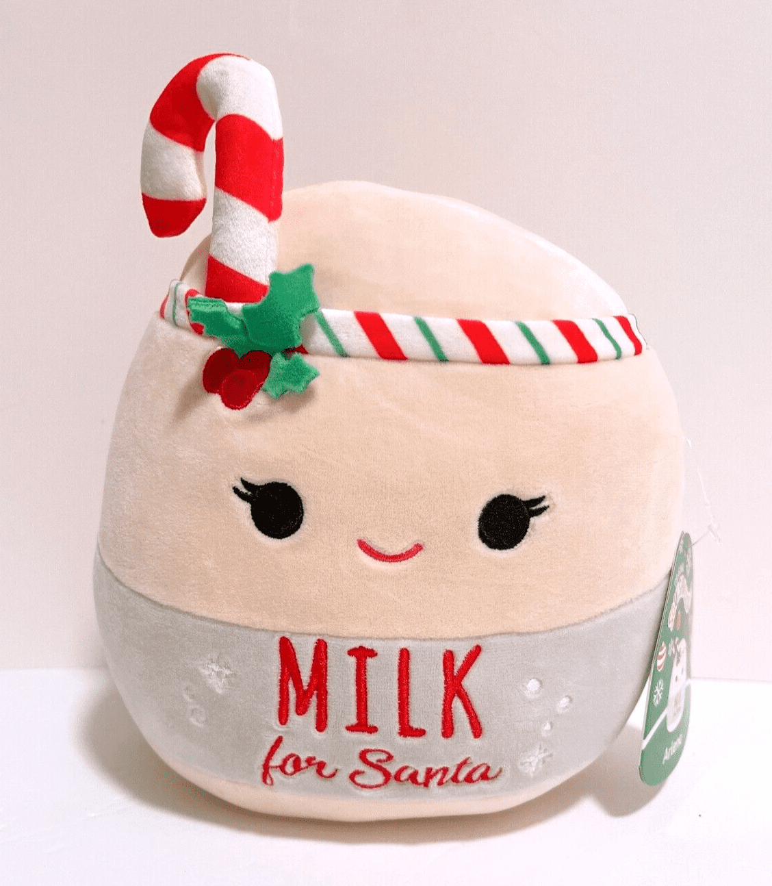 Squishmallows 2023 Christmas Squad 12 Inch Arlene the Milk for Santa ...
