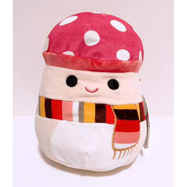 Squishmallows 2023 Fall Harvest Squad 7.5" Malcolm the Mushroom Plush ...