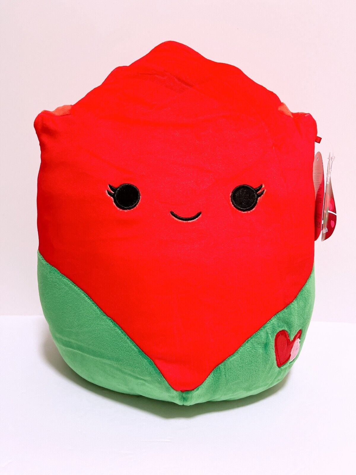 Squishmallows 2023 Valentine Squad B 12" Walsh the Red Rose Plush Doll ...