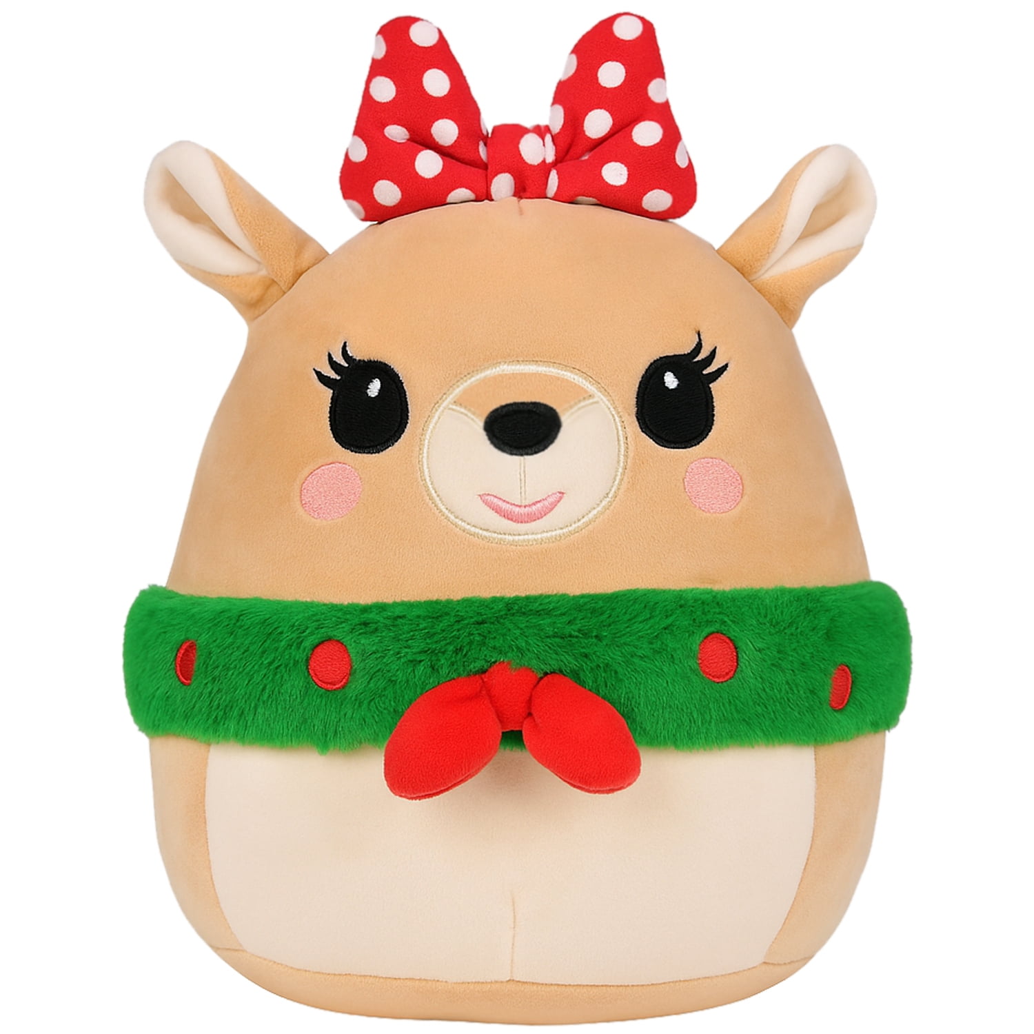 Squishmallows 2025 8-Inch Rudolph Christmas Squad Plush (Clarice the ...