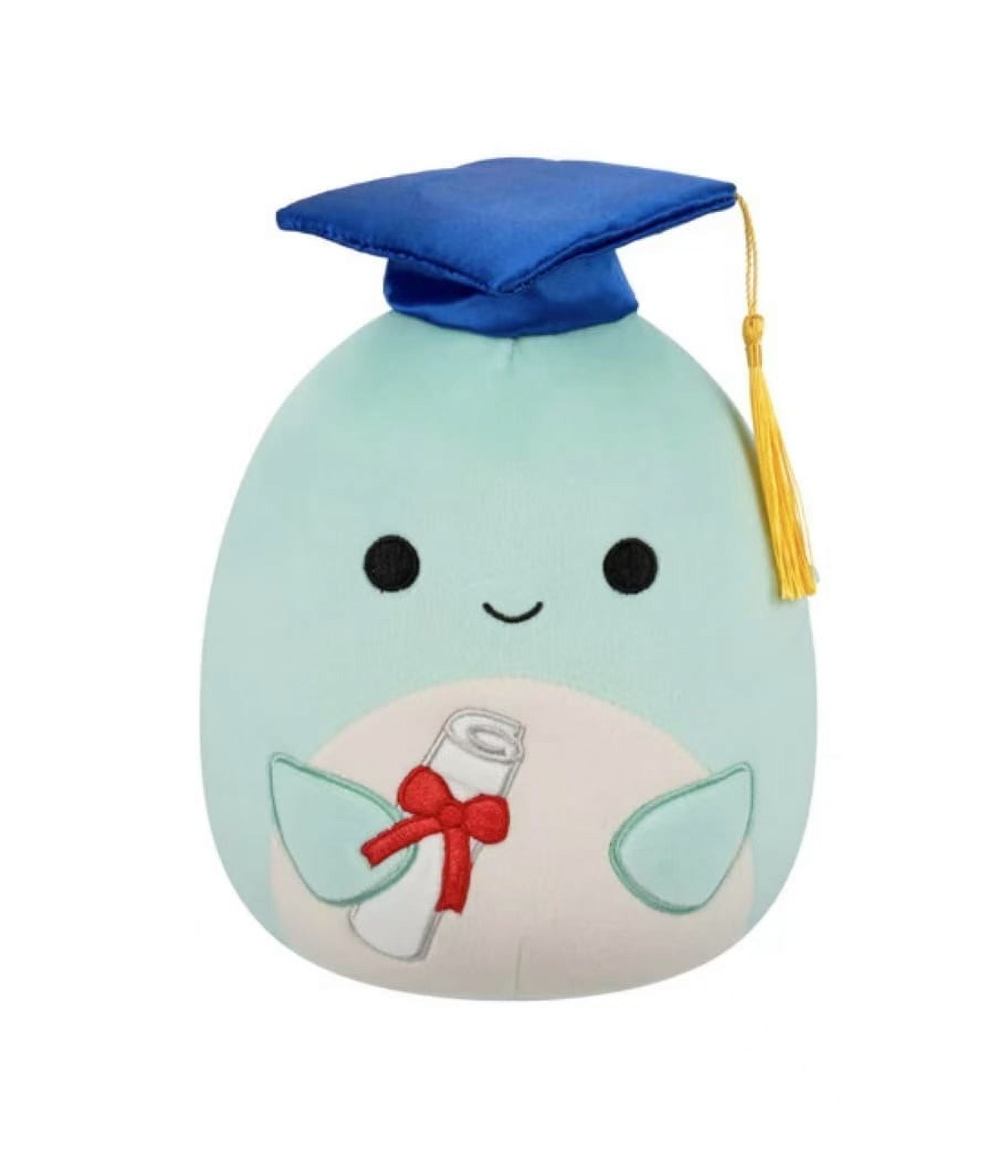 Squishmallows 2025 Original 8-Inch Perry the Mint Graduation Dolphin ...