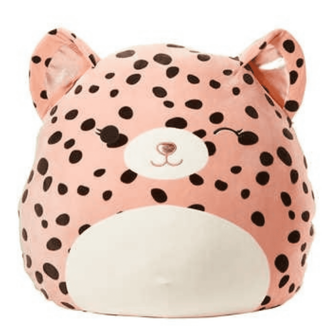 Squishmallows 24" Kitty 'Nya' Plush Pillow Pet, Soft Polka Dot Cat ...