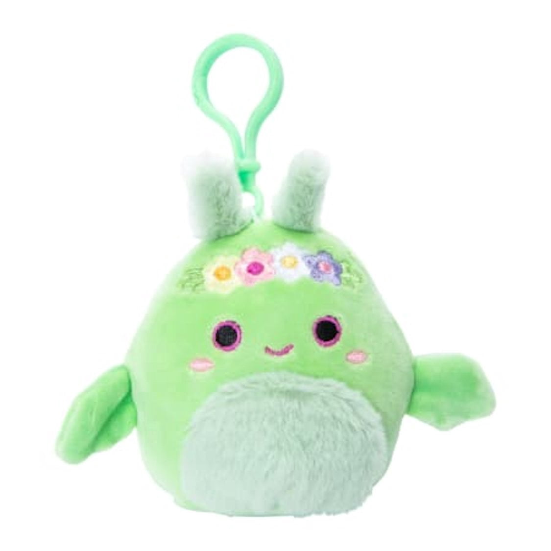 Squishmallows 3.5" Inch Clip-On Tove the Mothman Plush With Furry Belly ...