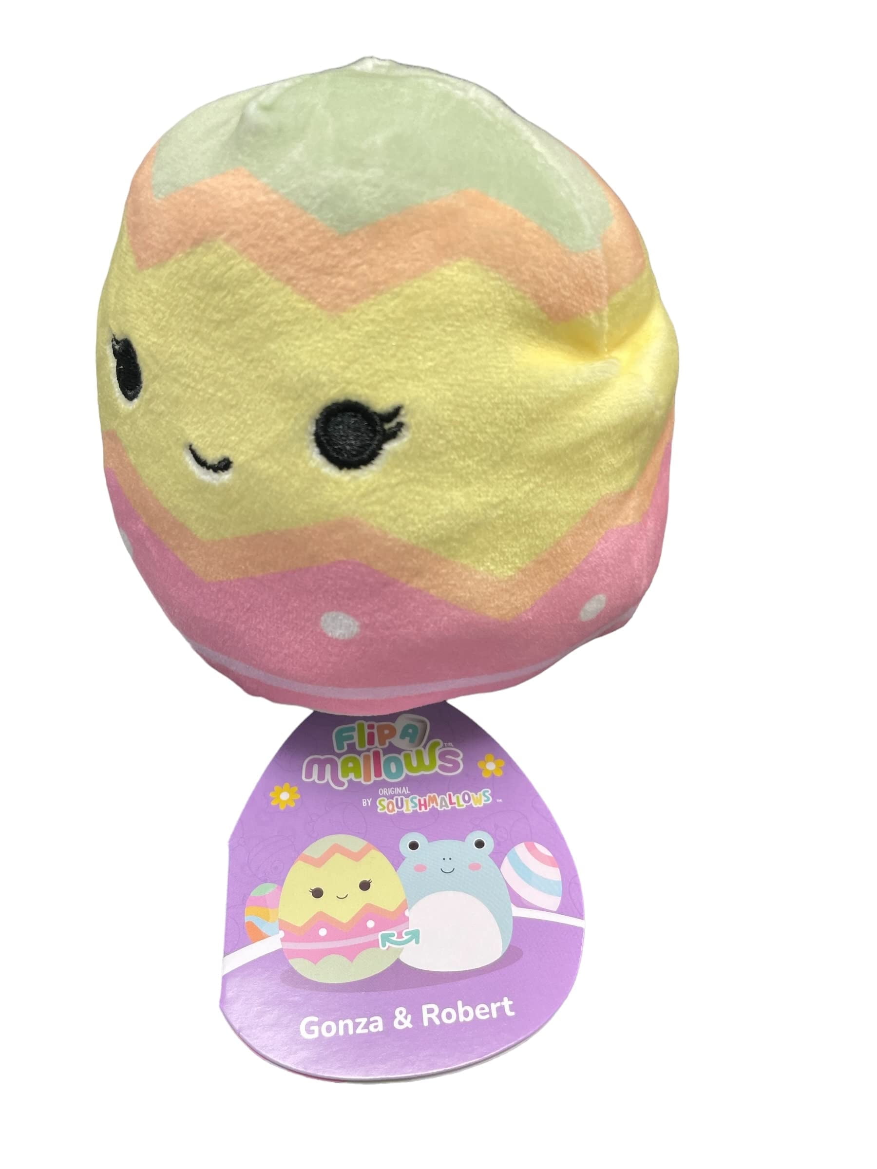Squishmallows 5" Flip A Mallows (Gonza Egg & Robert Frog) - Walmart.com