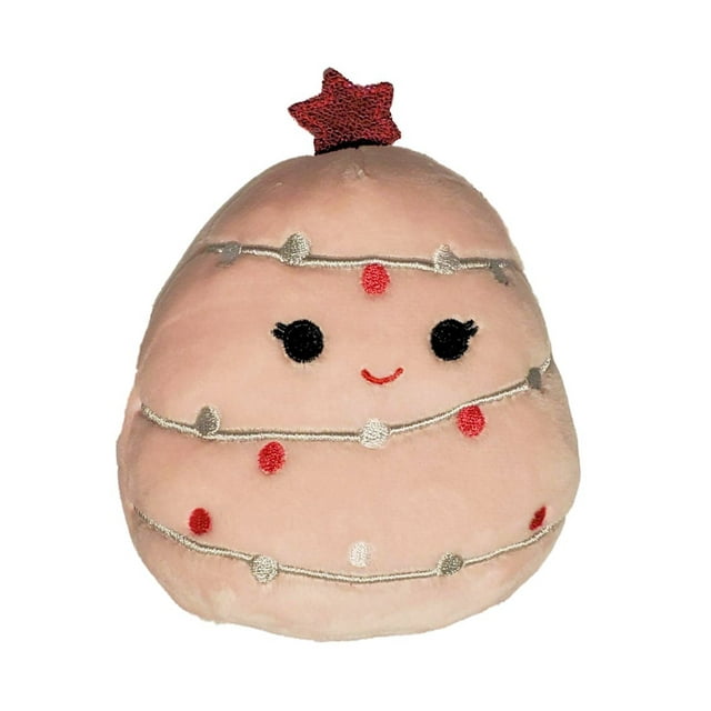 Squishmallows 5' Garnet, the Super Soft, Pink Christmas Tree Plushie ...