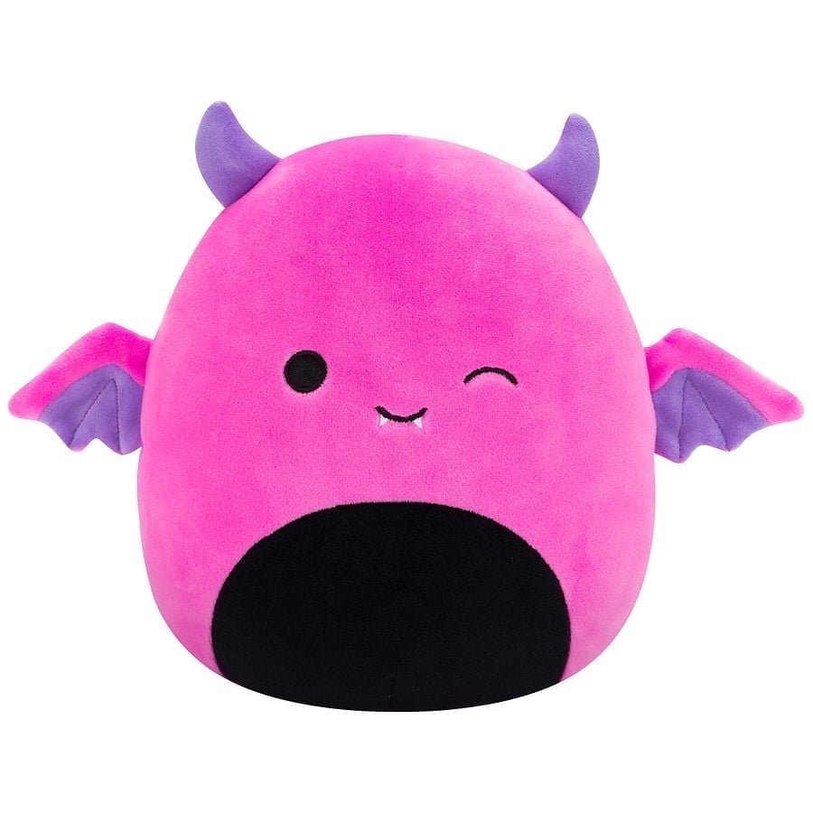 Squishmallows 5-Inch Wakisha Winking Devil, Neon Pink - Official ...